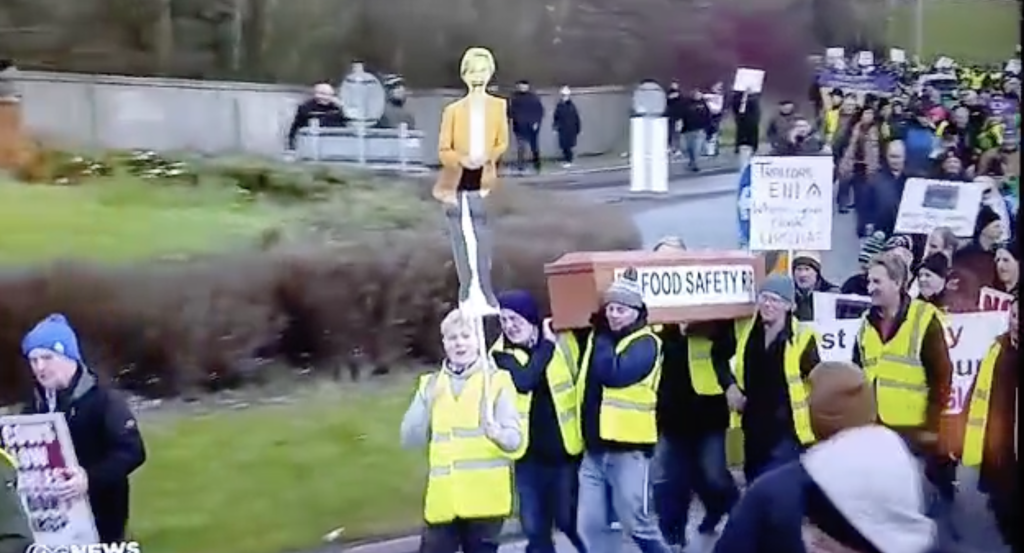 Beef Plan at the Athlone Protest – Beef Plan Movement